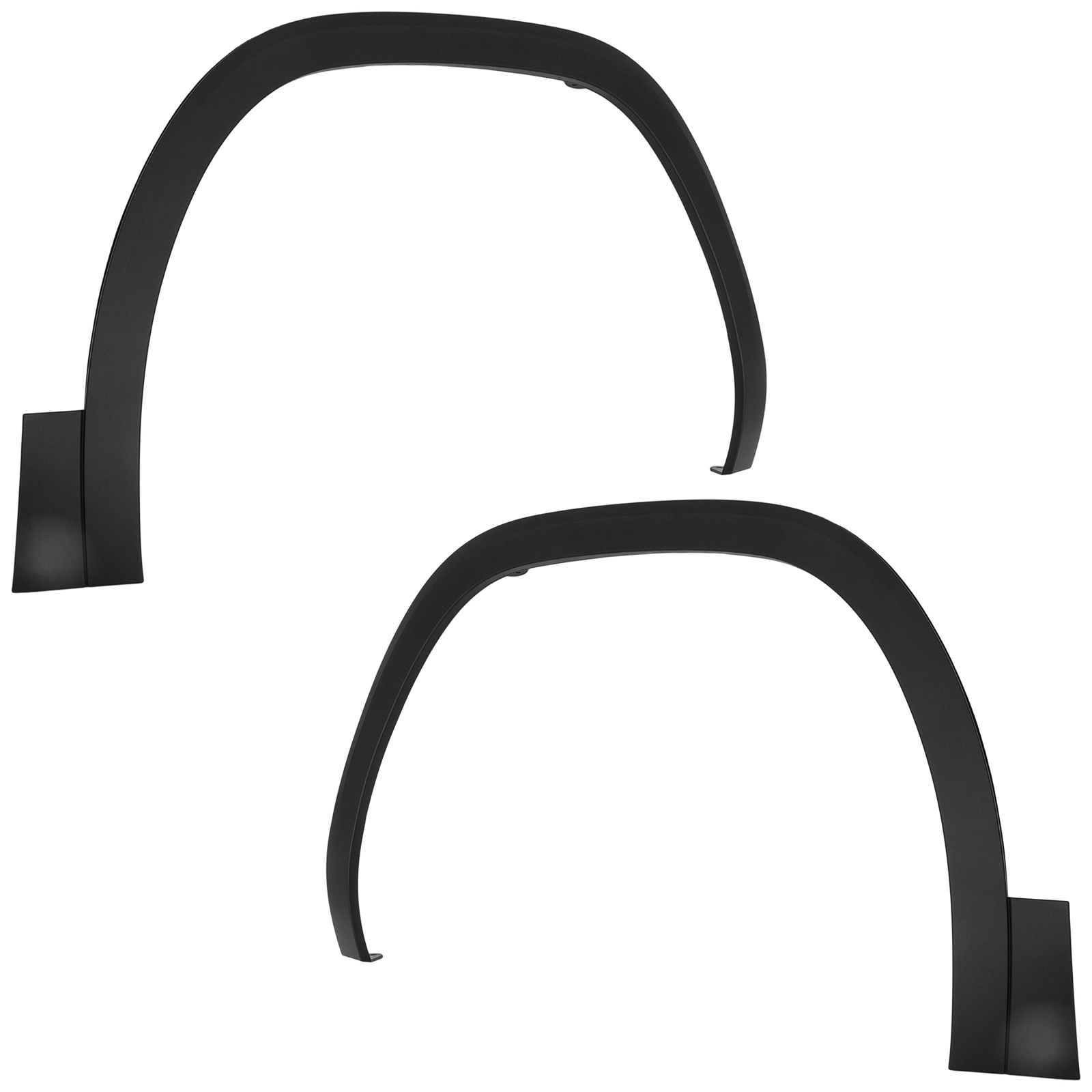 Pair Set of 2 Fender Flares Moulding Trim Wheel Opening Molding for VW ...