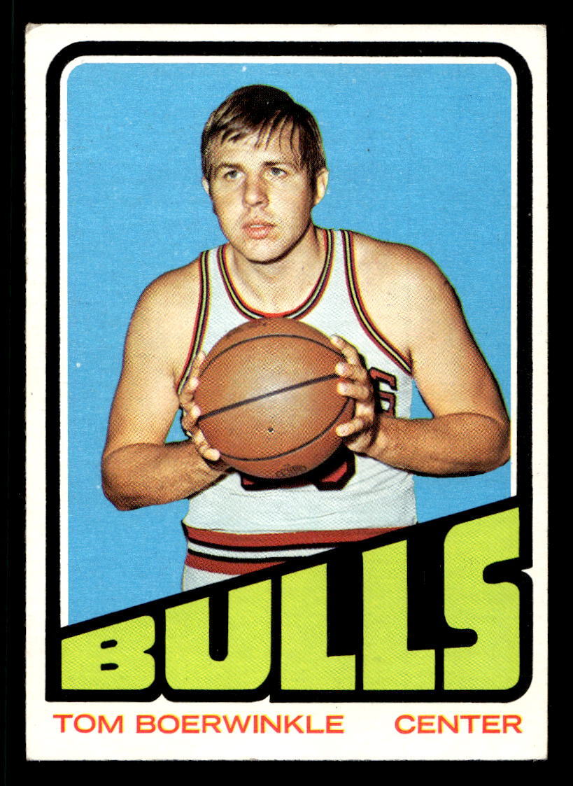 1972 Topps - Tom Boerwinkle - #65 Chicago Bulls GD/GD+ | eBay