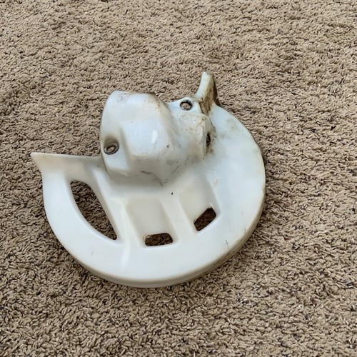 HONDA CR250R FRONT BRAKE DISC ROTOR GUARD SHIELD PROTECTOR | eBay