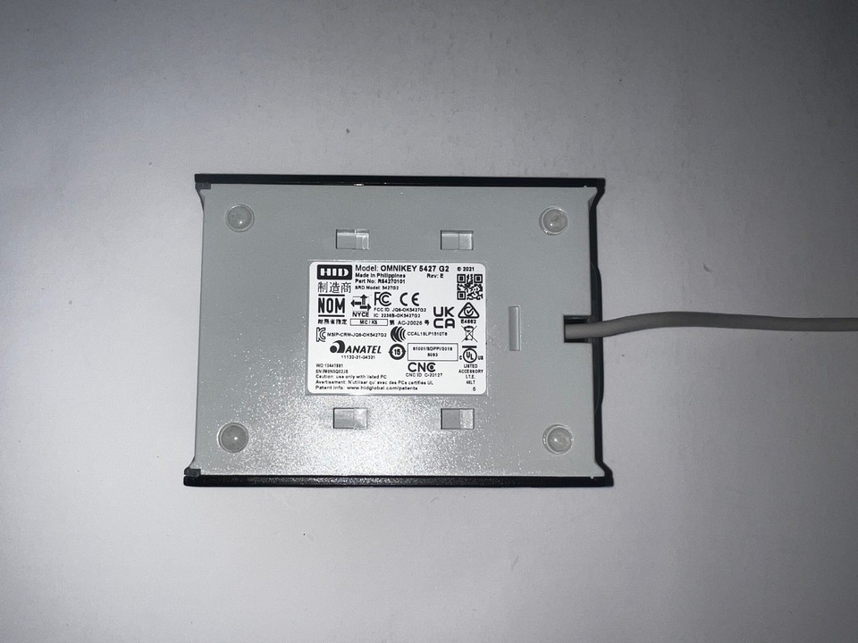 HID Omnikey 5427CK USB Smart Card Reader Contactless NFC RFID | eBay