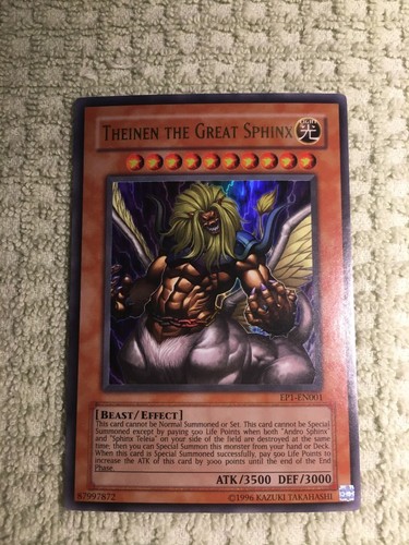Yugioh Andro Sphinx - EP1-EN002 - Ultra Rare - VGC | eBay