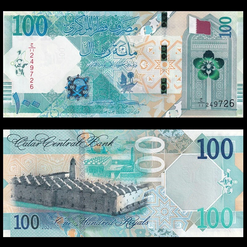 Qatari Riyal 100