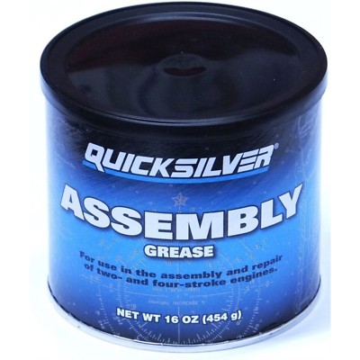 Quicksilver Assembly Grease - For Two and Four Stroke Engines - 92 ...
