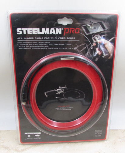 Steelman Pro 6 ft. x 5.5mm Camera Probe for WiFi Video Inspection Scope ...