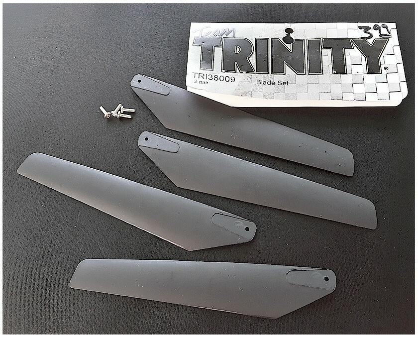 Vintage RC Helicopter Heli TRI38009 Trinity Revolver 12 Blades Old ...