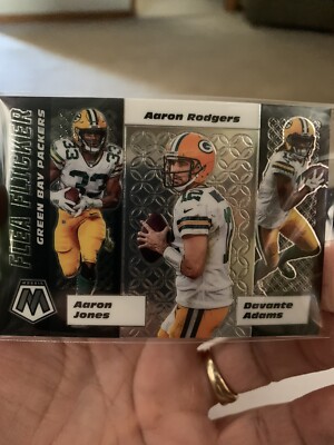 2020 Mosaic AARON RODGERS, JONES, ADAMS Flea Flicker Insert #FF8 ...
