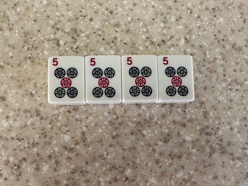 BRAND NEW White USA Mahjong Replacement Tiles Set of 4 Choice of Crack ...