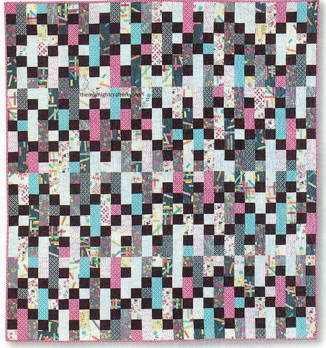 Brush Strokes Quilt Pattern Pieced SG | eBay