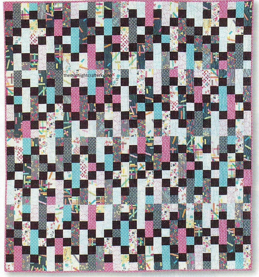 Brush Strokes Quilt Pattern Pieced SG | eBay