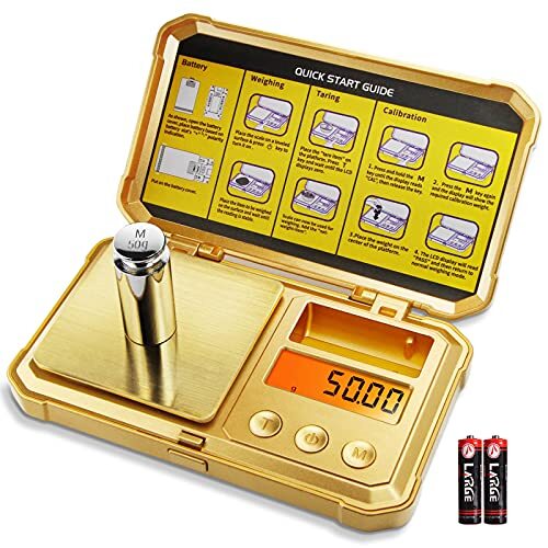 Gram Scale 200g/0.01g,Jewelry Digital Weight Grams,Ounces(50g Weight ...