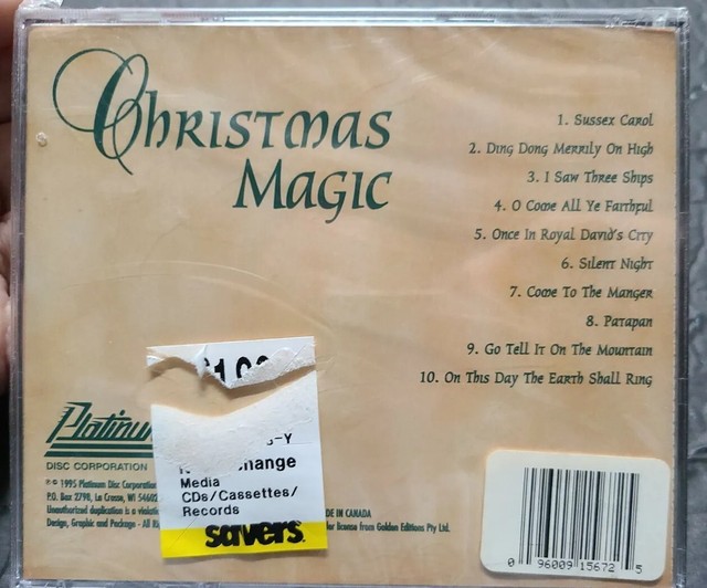Greatest Christmas Collection 11 Christmas Magic Various Very Good CD W ...