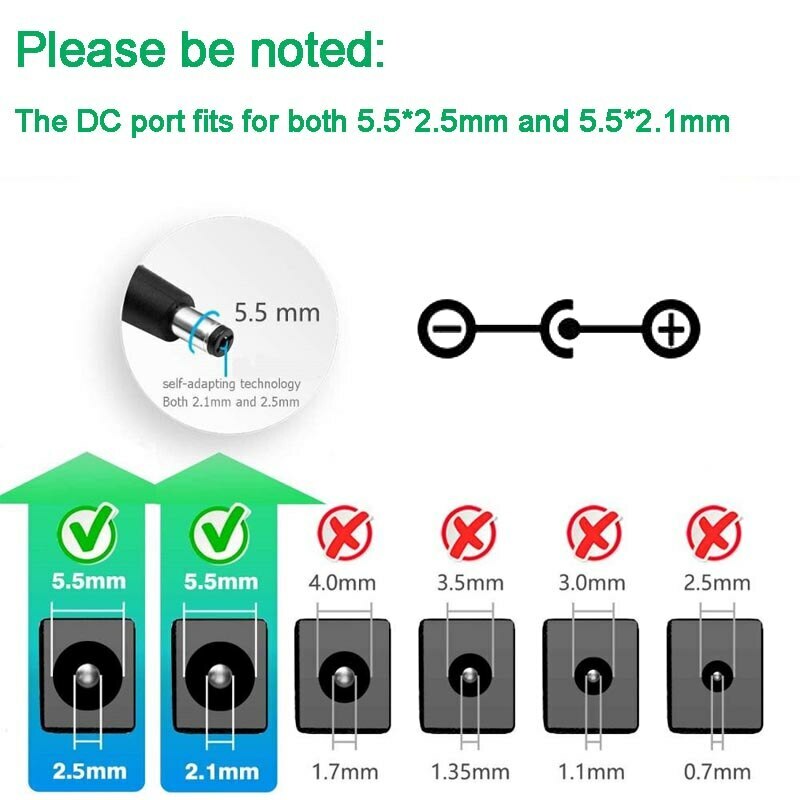 8V Universal Power Supply Adapter 8 Volt 1A 2A 3A Charger AC DC ...