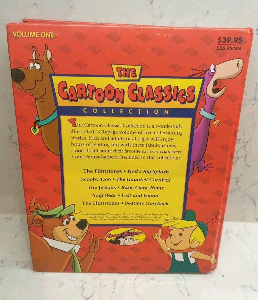 BOOK The Cartoon Classics Collection Flintstones, Yogi, Scooby-Doo, the ...