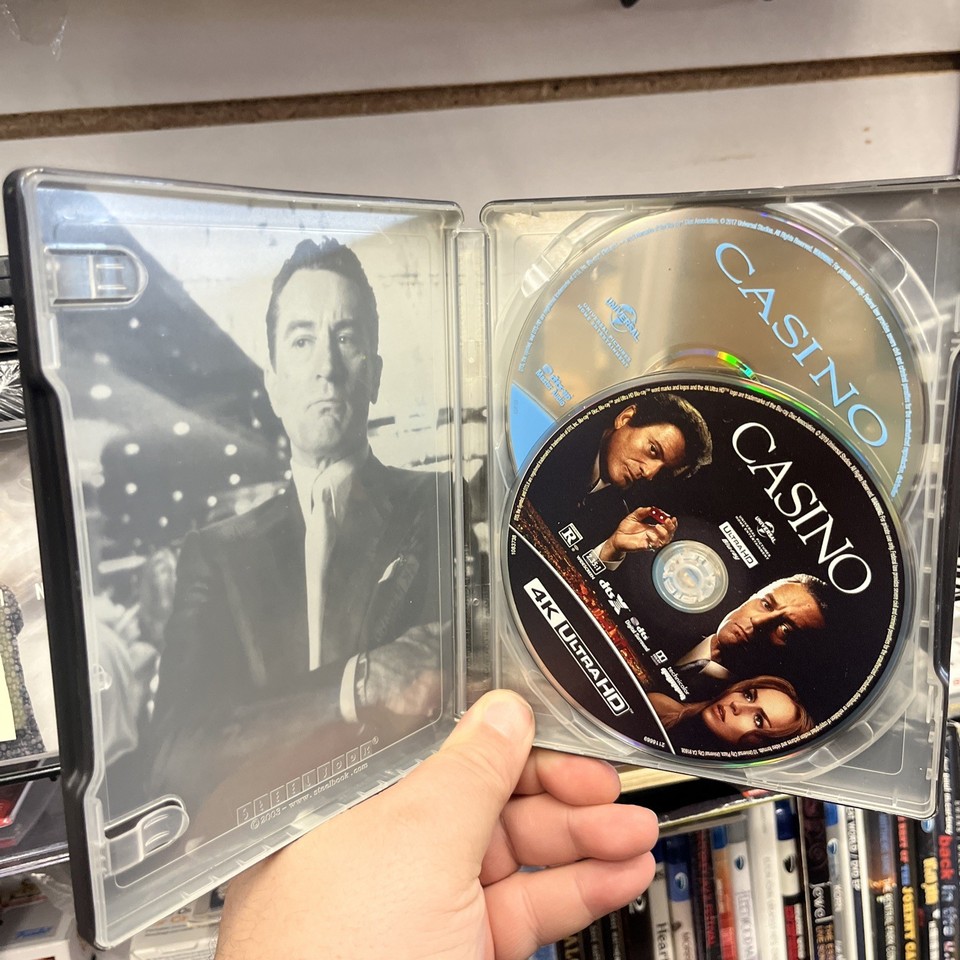 CASINO (1995) 4K UHD Ultra HD + Blu-ray SteelBook Best Buy Exclusive Edition OOP | eBay