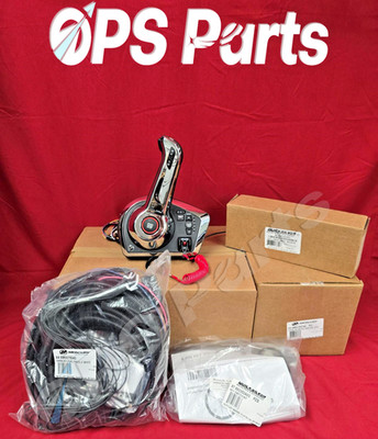 New / OEM Mercury Next Gen Panel Mount DTS Control Rigging Kit & Fuel ...