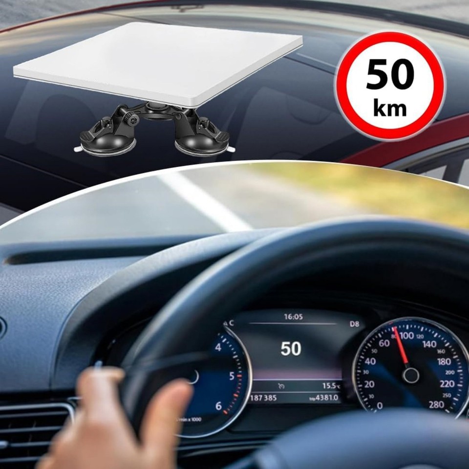 For Starlink Mini Car Windshield Sunroof Suction Cup Mount Bracket Part ...