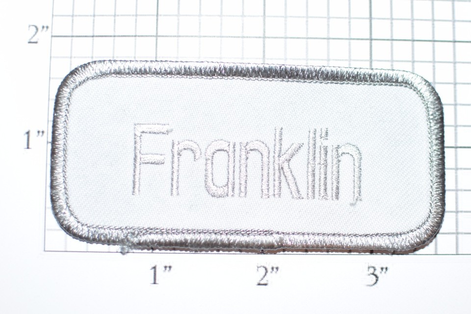 Name Tag Patch Embroidered Vintage Sew-on for Work Shirt Uniform ...