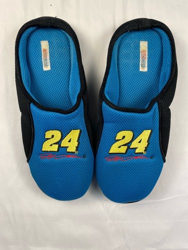 Nascar Jeff Gordon #24 Blue Lounge Slippers Size 13 Racing | eBay