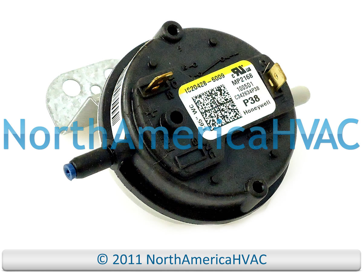 OEM Trane Furnace Air Pressure Switch Fits Honeywell IS204286009 ...