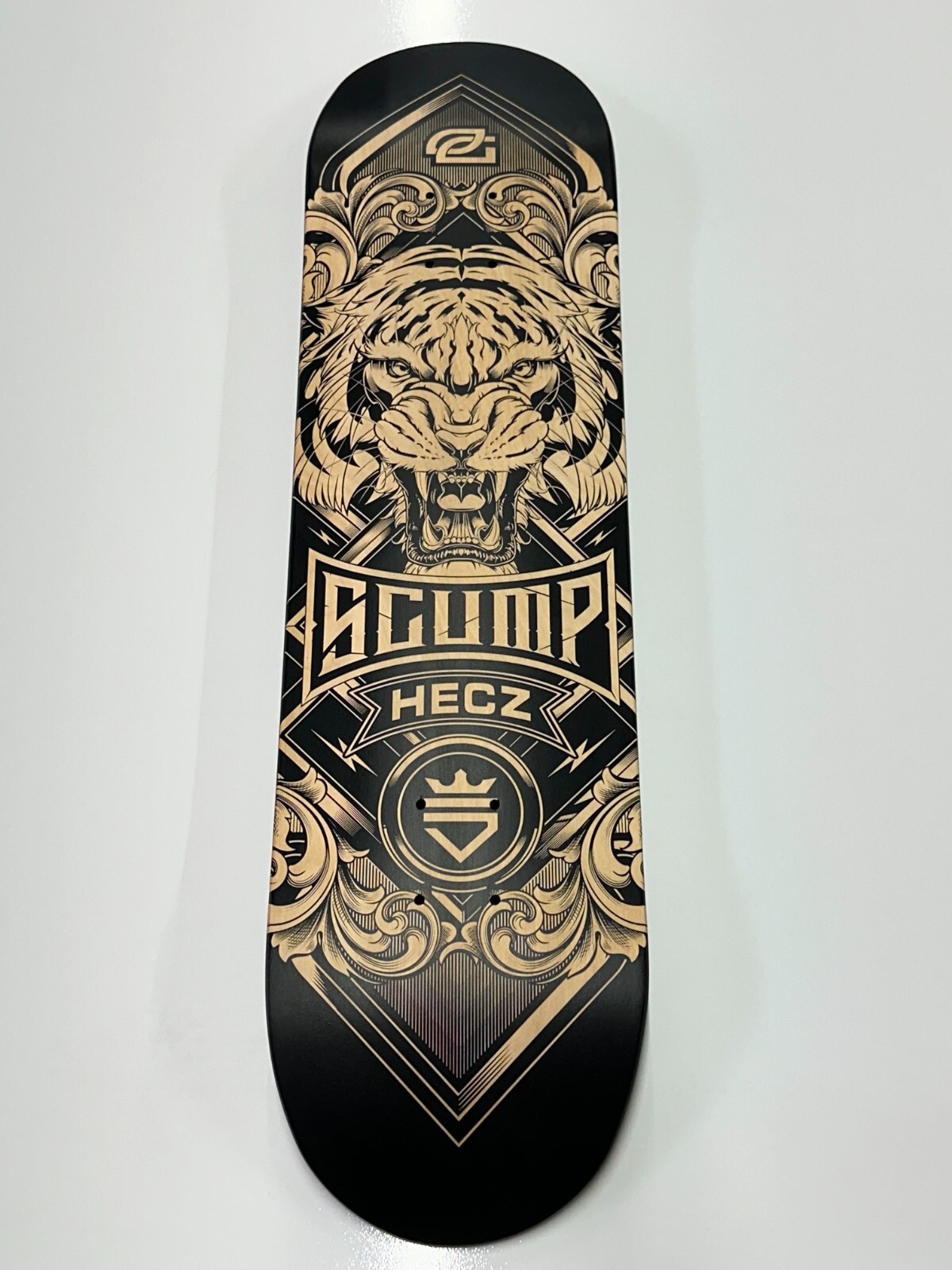 Optic Gaming Green Wall Skate Deck Hecz Scump | eBay