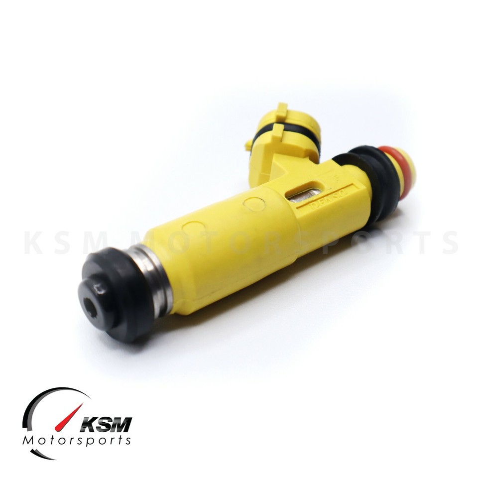 4x 550cc for MAZDA OEM 04-08 RX8 RX7 13B Miata fit Denso yellow fuel ...