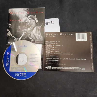 Ballads by Dexter Gordon (CD, 1991) No Case #1K 77779657926 | eBay