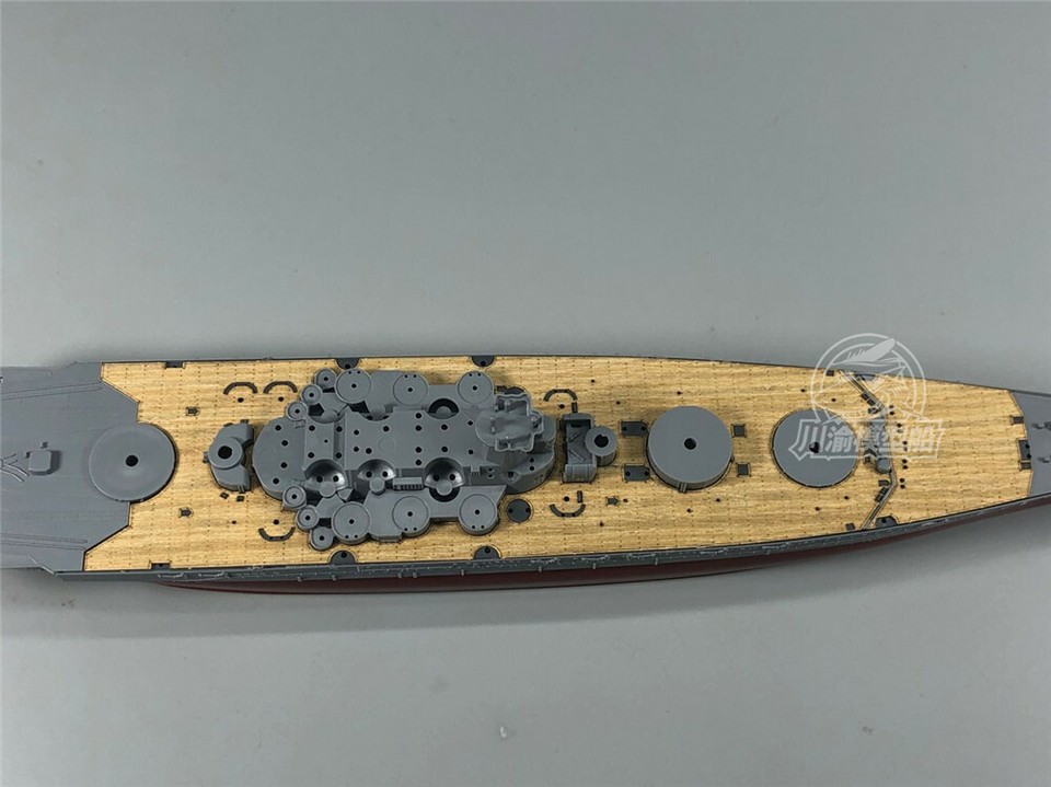TMW 1/700 Wooden Deck for Fujimi 460024 Japanese Battleship Musashi ...