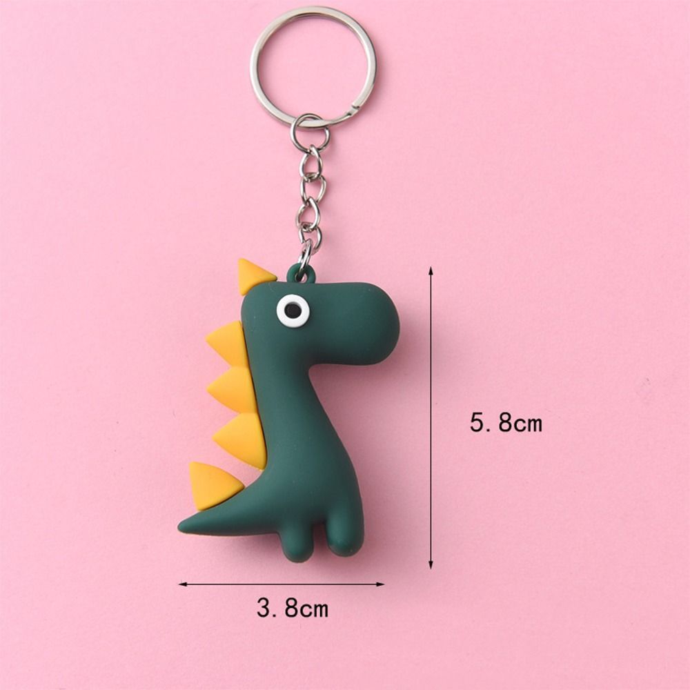Cute Key Chain Cartoon Little Dinosaur Mini Key Holders New Key Ring | eBay