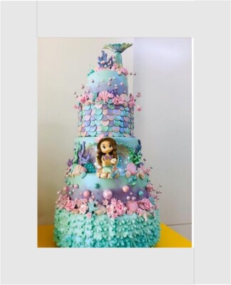 Bolo de aniversário falso/ Five Tier Cake / Fake Cake | eBay