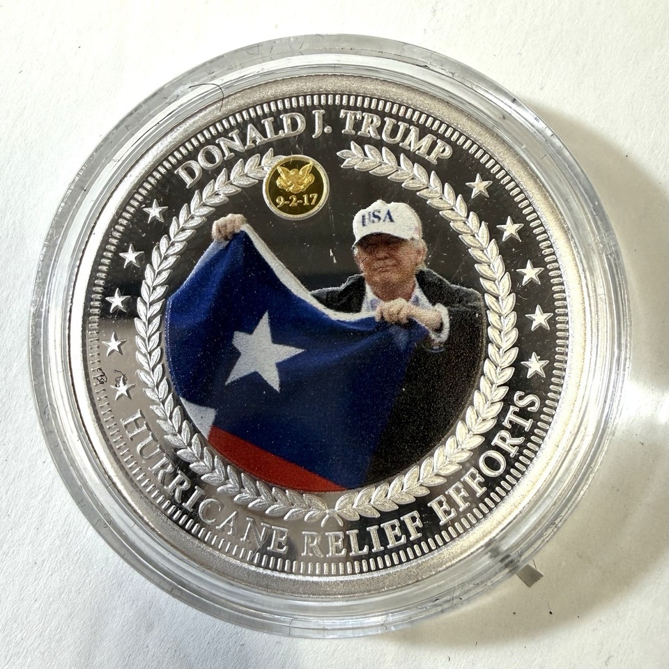 Donald J. Trump Commemorative Coin Collection Lot of 28 Bradford ...