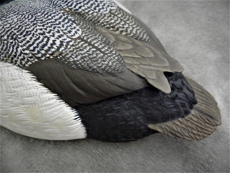 Award Winning wood carving of a pair of Lesser Scaup ducks | eBay