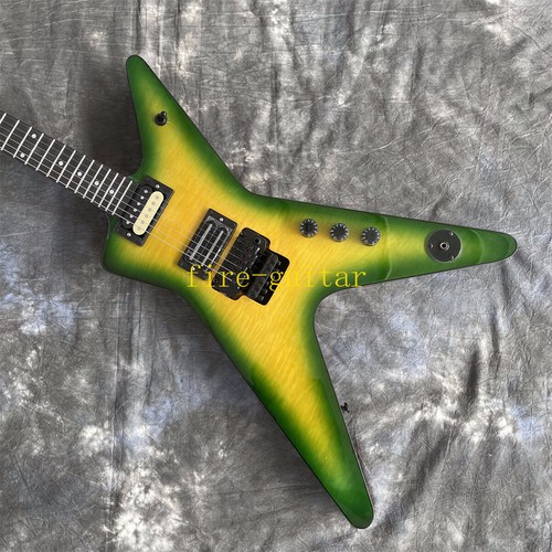Custom Dimebag Darrell Electric Guitar Dean ML Dime Slime 333 FR Fast ...