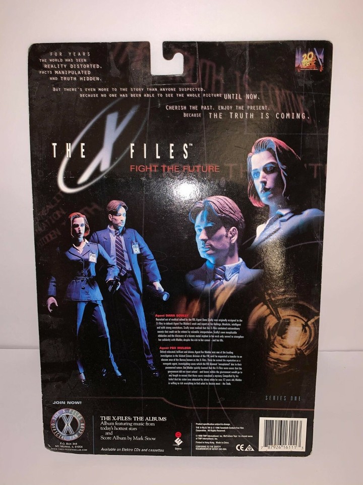 X Files Agent Mulder w/Alien Fight The Future Series 1 McFarlane Toys ...