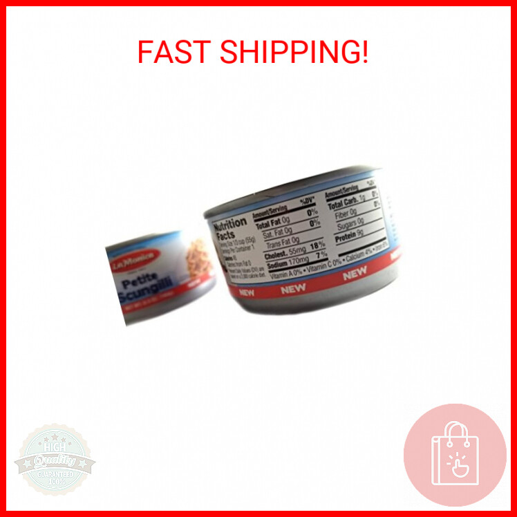 NXWVPC La Monica Petite Scungilli Sliced Young Tender Conch 4-6.5 Ounce ...