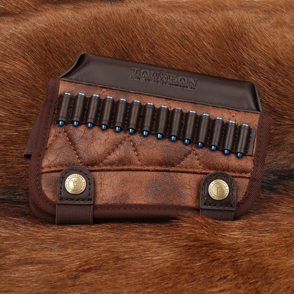Tourbon Hunting Rifle Cheek Rest Riser .22cal Ammo Holder-fit Henry ...