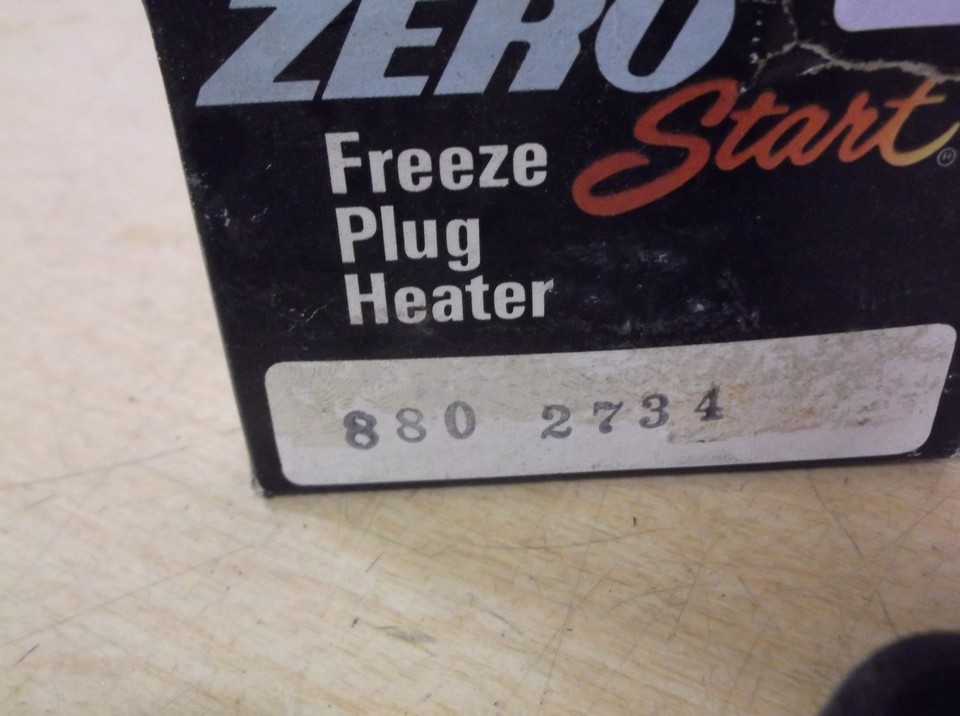 ZeroStart 880-2734 Freeze Plug Engine Block Heater *FREE SHIPPING* | eBay