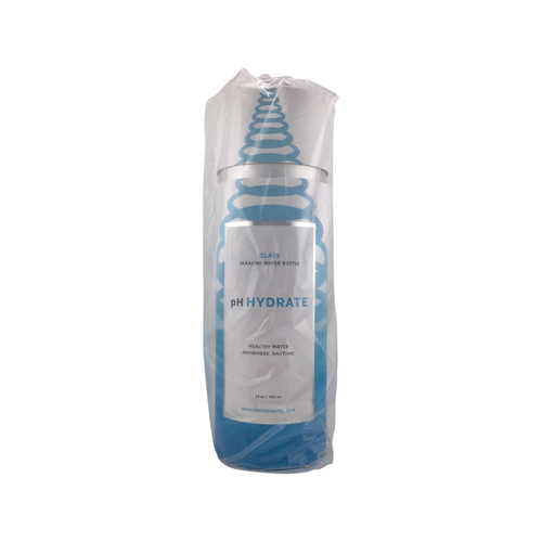 pH Hydrate Glass Alkaline Portable Filtered Water Bottle Invigorated ...