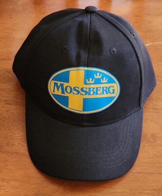 Black Mossberg Baseball Cap Hunting Hat Rifle Shotgun Firearms | eBay