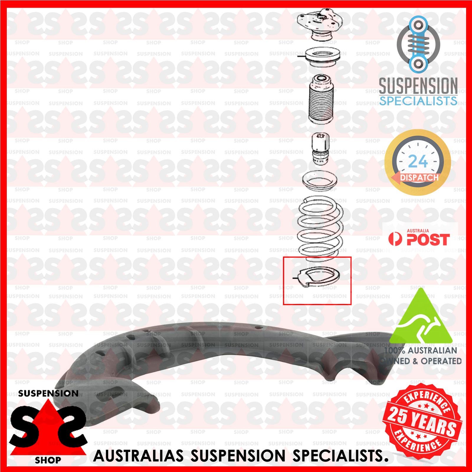 Lower Spring Seat Suit MERCEDES-BENZ E-Class Convertible (A207) E 350 ...