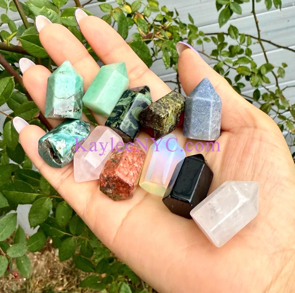 Wholesale Lot 22 Pcs Mix Crystals Tower Point Crystal Healing | eBay