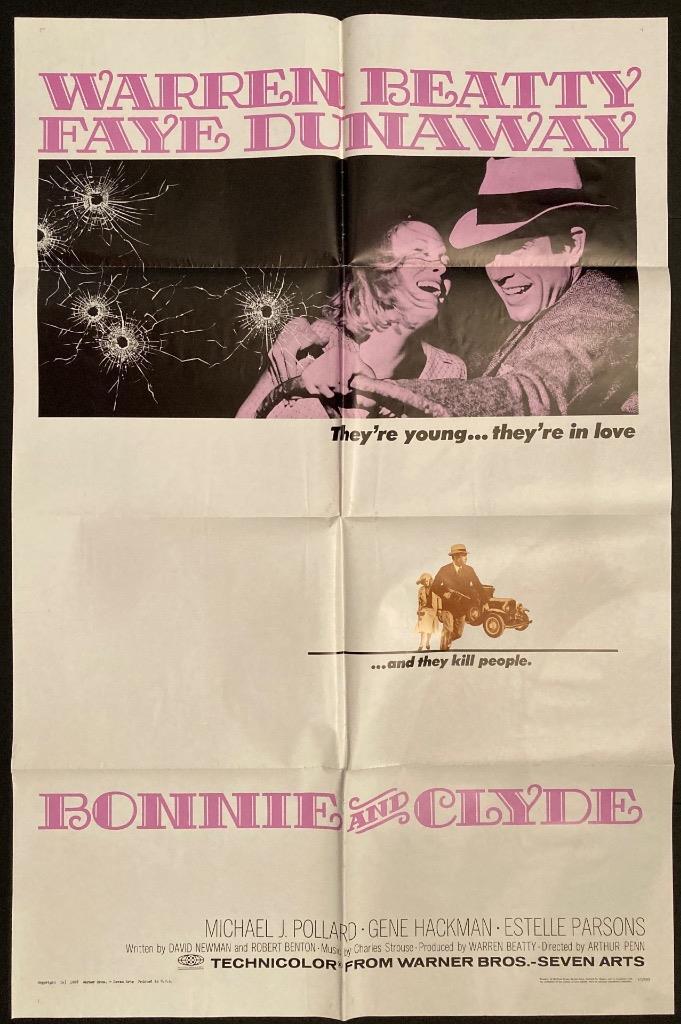 Bonnie And Clyde Movie Poster Bonnie And Clyde (1967) Framed Posters