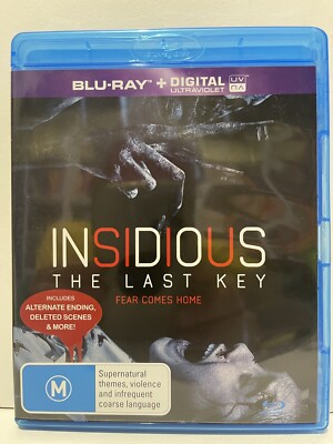 Insidious The Last Key Horror Movie Bluray Blumhouse Lin Shaye (t15 ...