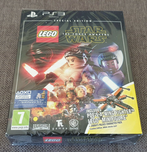 Sony Playstation 3 PS3 Lego Star Wars The Force Awakens Special Edition ...