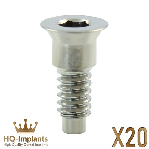 Q20 Cover Screw Int Hex Connection 2.0mm Slim Platform Dental Fixture ...