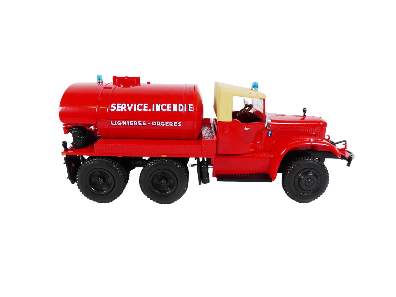 Fire Engine Tanker Diamond T 6x6 France 1:43 Hachette IXO Firefighter PB114 | eBay