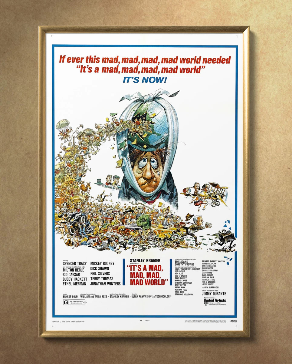 Its A Mad Mad Mad Mad World Poster