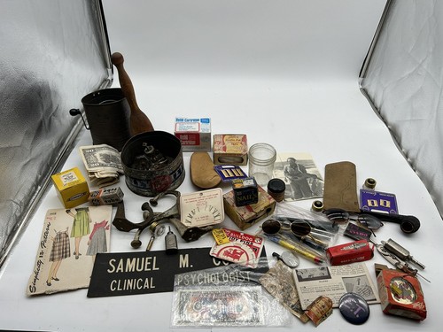 Vintage 1950s Bull Junk Draw Lot Car Automotive, Kitchen , Tools & More ...