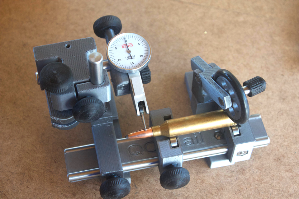 QC-Rail Concentricity Gauge Fixture for Lever Indicators to measure ...