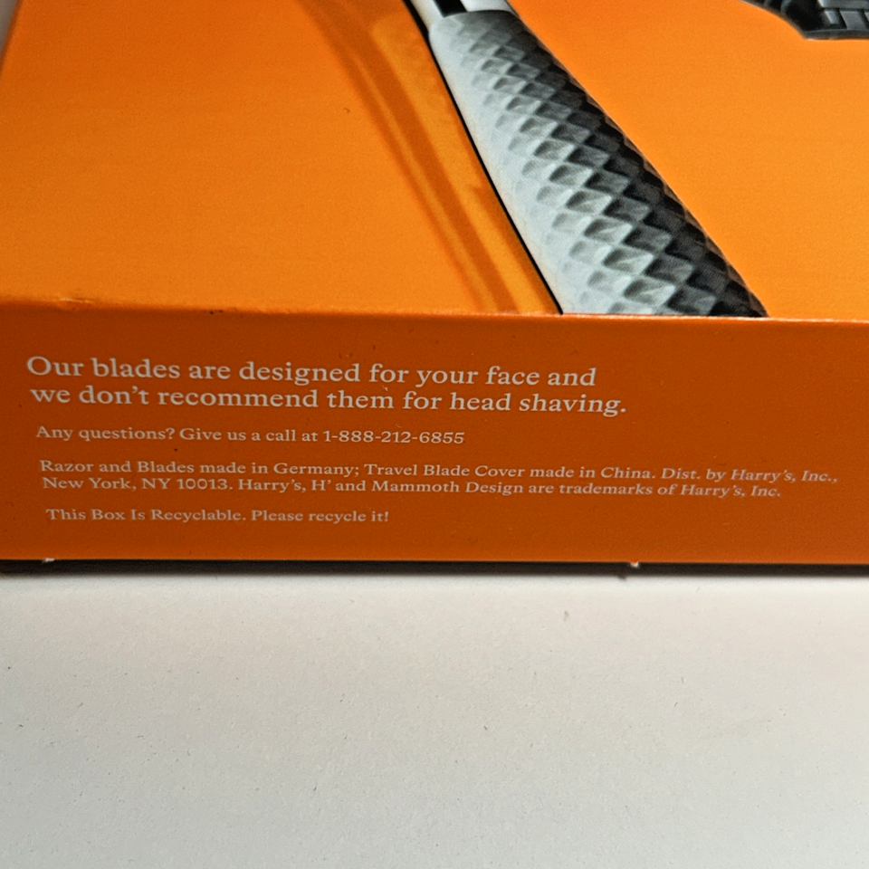 Harry's Chrome Edition Razor Set 13 x 5-Blade Cartridges + 1 Chrome ...