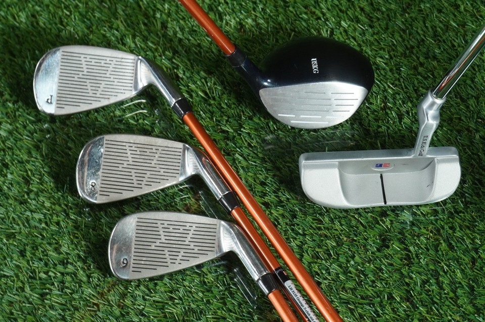 USKG UL-24 JUNIOR GOLF SET 5pc. U.S. KIDS GOLF JR. YOUTH LH ~ KIDS 51 ...